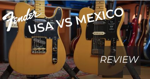 Fender Telecaster: American Professional II vs Player Plus, recensione ...