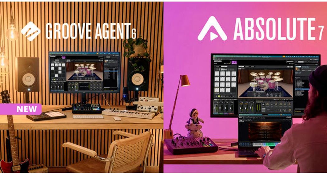 Absolute 7 e Groove Agent 6: novità Steinberg | MusicalStore2005