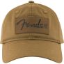 Fender Vintage Leather Badge Hat Caramel Headwear