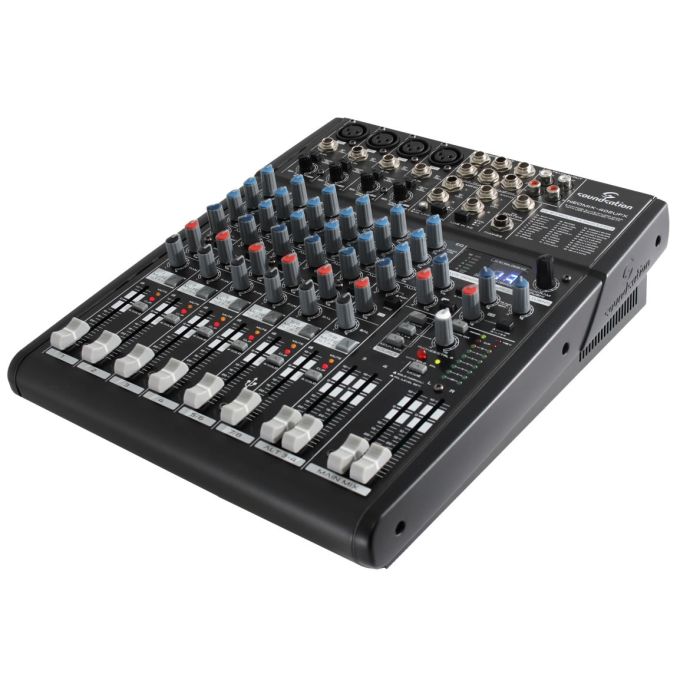 SoundSation NEOMIX 402UFX Mixer con effetti e Scheda Audio