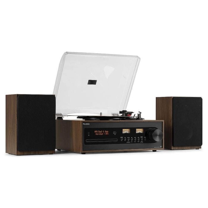Audizio Boston Record Player Set - Sistema Hi-fi