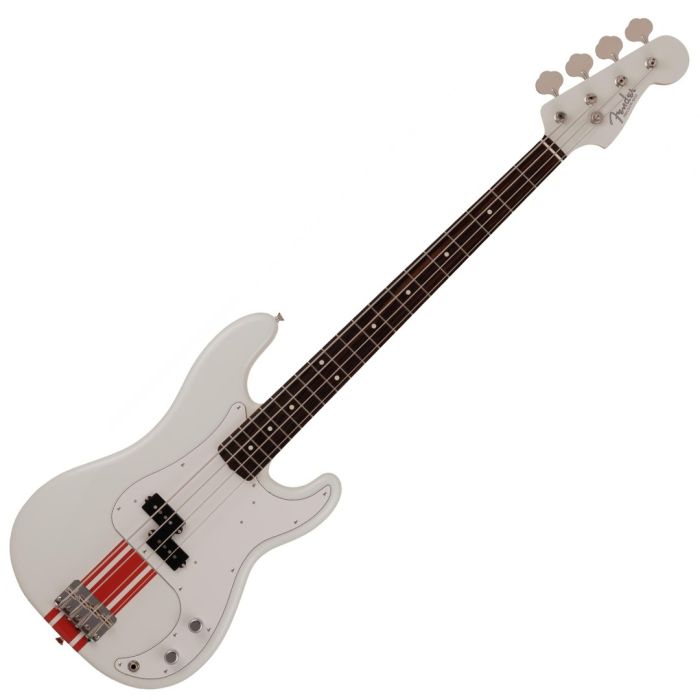 Fender 2023 Made in Japan Traditional 60s PB Olympic White Red Stripe