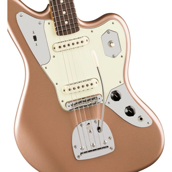 Fender American Professional Classic Jaguar RW Faded Firemist Gold