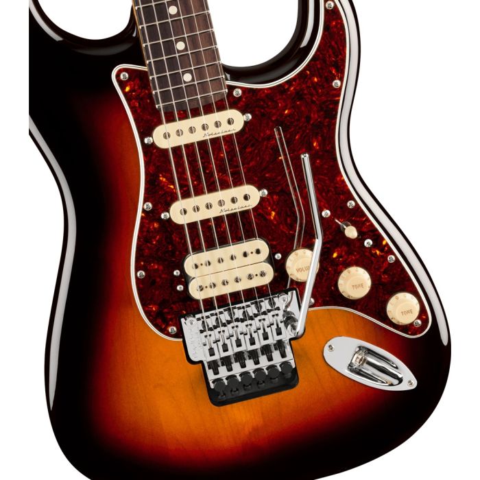 Fender Player II Modified Strat HSS Floyd Rose RW Sunburst