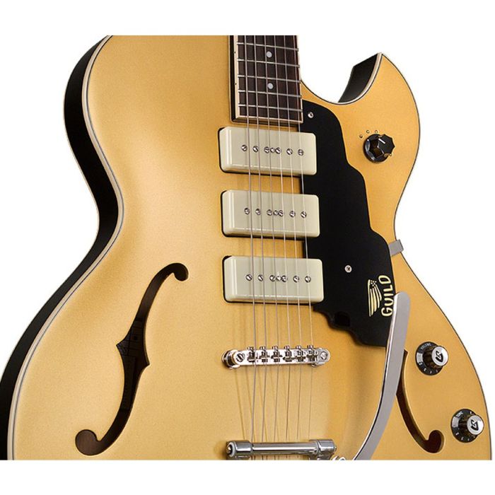 Guild Starfire I Jet 90 Satin Gold