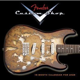 Fender 2026 Custom Shop Calendar Clothing & Collectibles