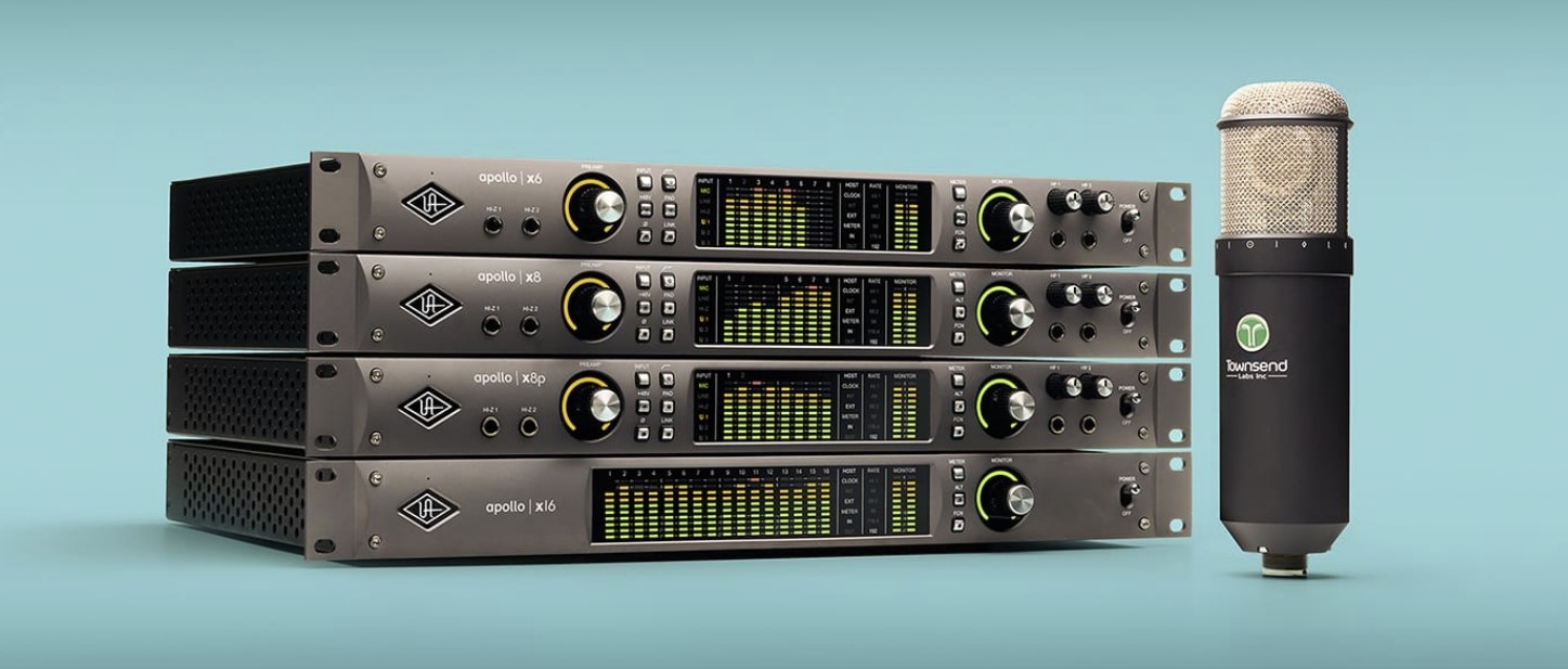 Universal Audio Apollo Rack ti regala il microfono L22 di Townsend Labs ...